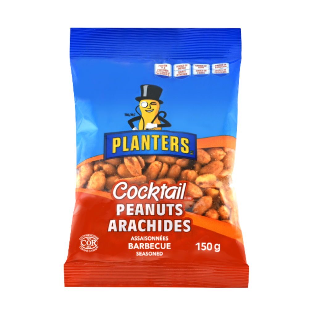 Cocktail Peanuts Barbecue Flavoured | Planters Canada