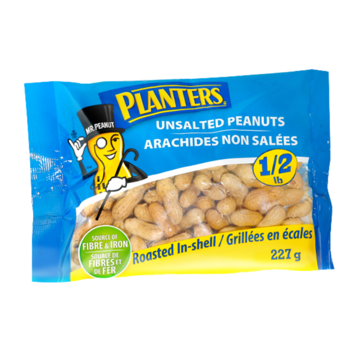 In-Shell Peanuts Roasted Unsalted | Planters Canada